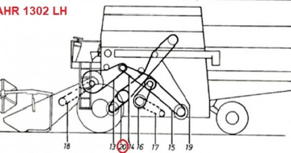 ΙΜΑΝΤΑΣ ΠΟΡΕΙΑΣ ΚΑΤΩ Deutz Fahr M1302 0621.5222 55-2159